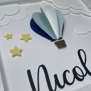 12 X 12 Custom 3D Art Paper Shadow Box Plane Rocket - Etsy