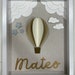 11 X 14" Custom 3D Art Paper Shadow Box - Hot Air Balloon. Gifts for ...