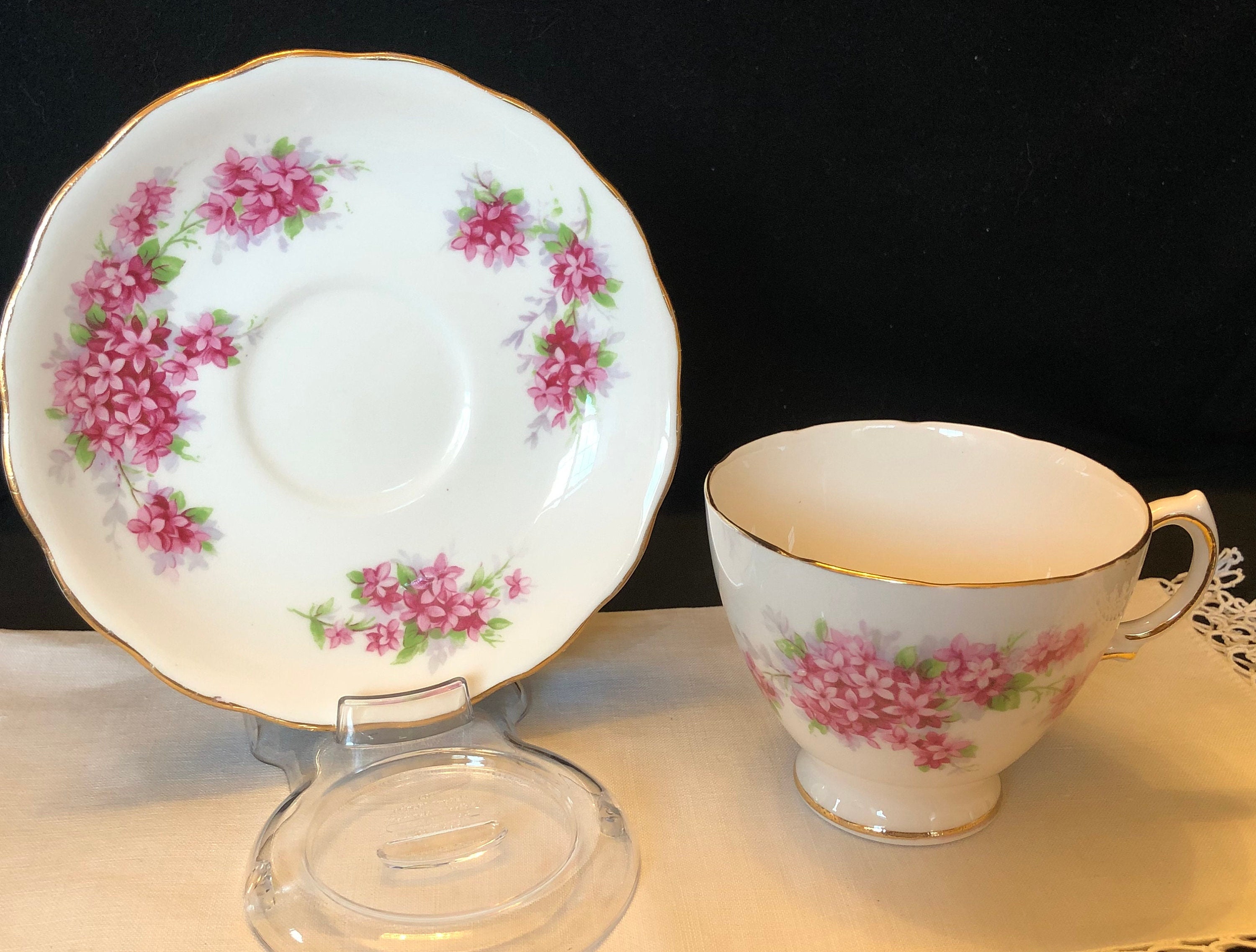 Royal Vale/colclough Bone China Tea or Coffee Cup and Saucer - Etsy