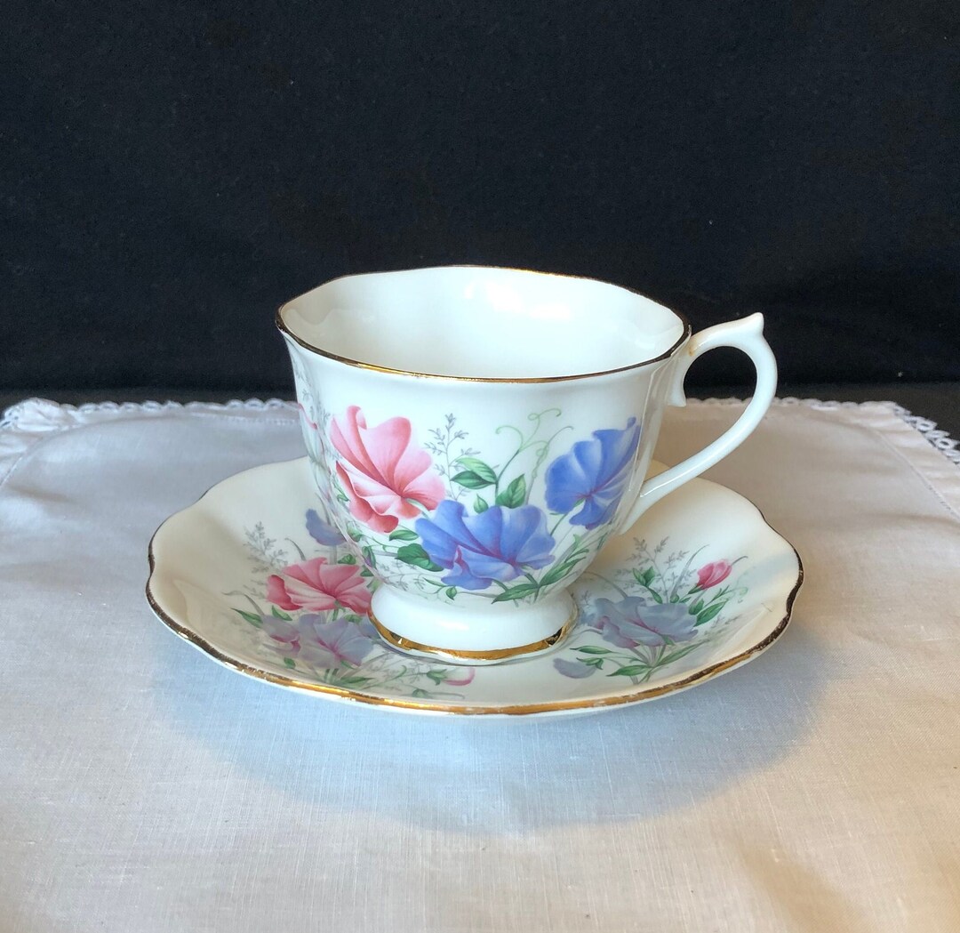 Royal Albert Friendship Series 'sweet Pea'; Countess Shape Tea or ...