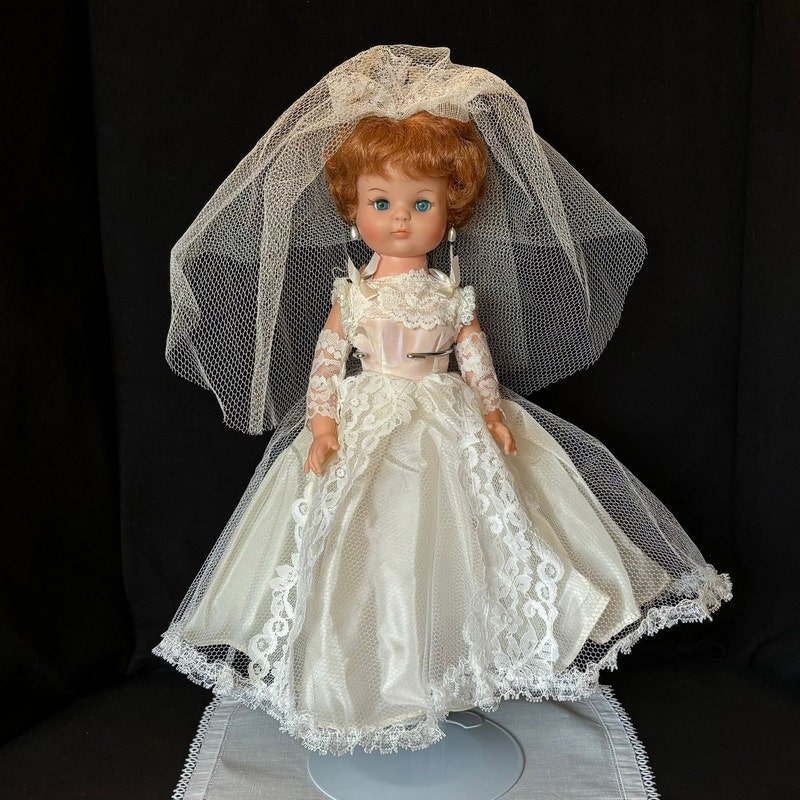 Vintage Bride Doll - Etsy
