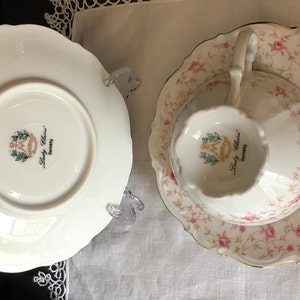 Mitterteich 'lady Claire' Tea/coffee Set Pink Roses - Etsy