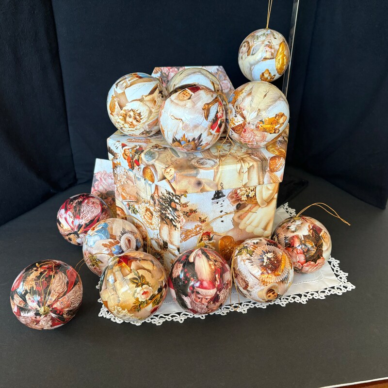 Decoupage Christmas - Etsy