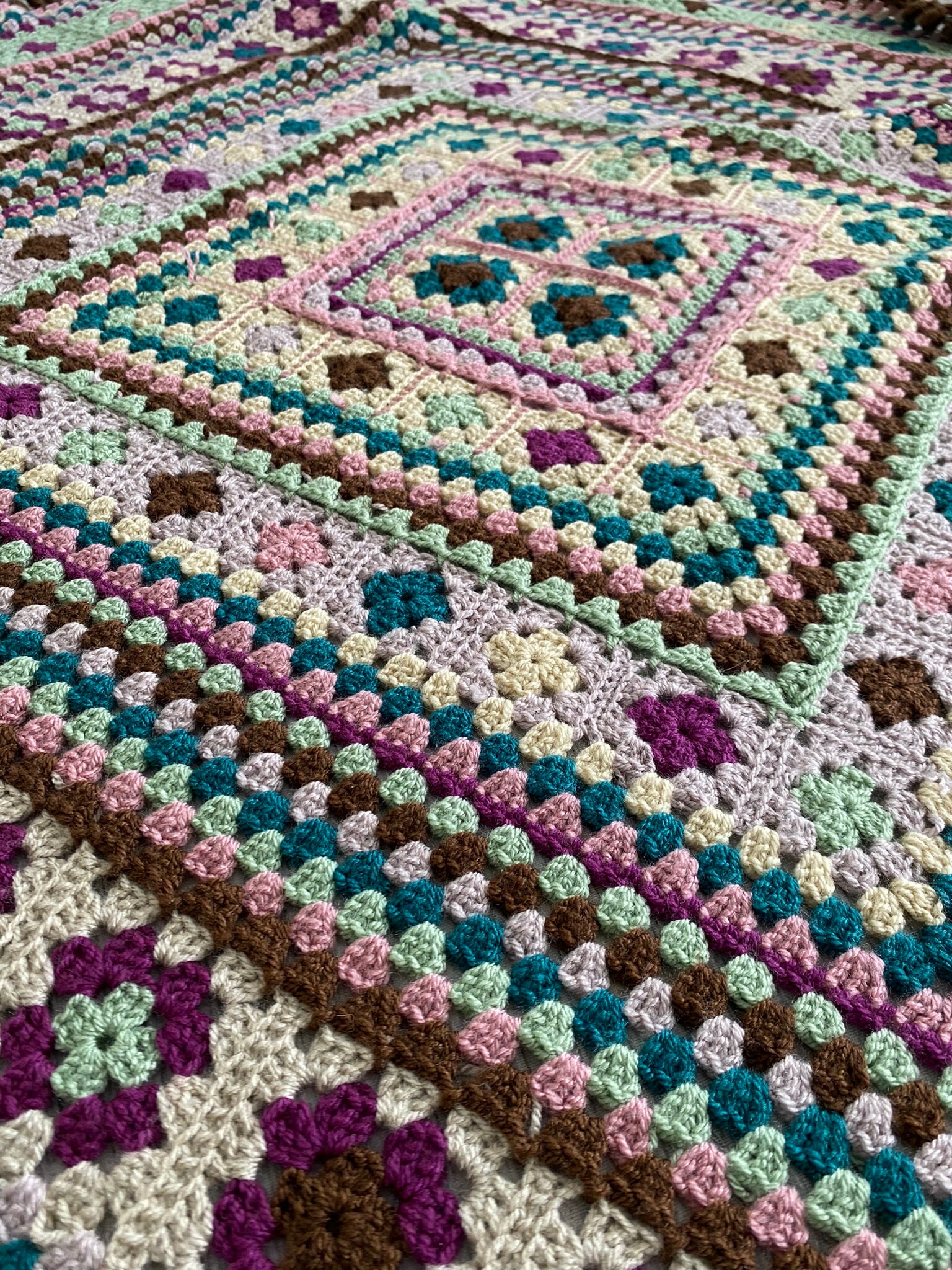 Crochet (handmade) Throw - Etsy