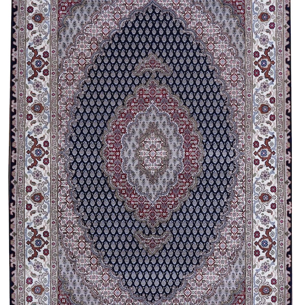 Tabriz Mahi Rug - Etsy