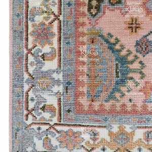 Pink Persian Style Rug 5x8, 6x9, 8x10, 9x12, 10x14 Ft Antique Style ...