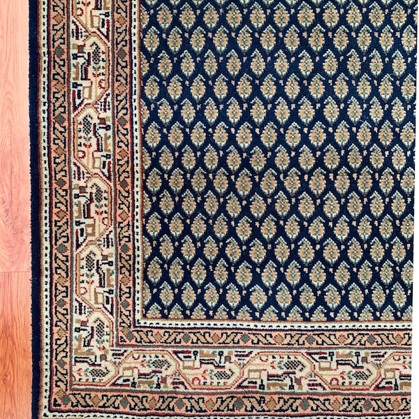Blue Persian Rug - Etsy