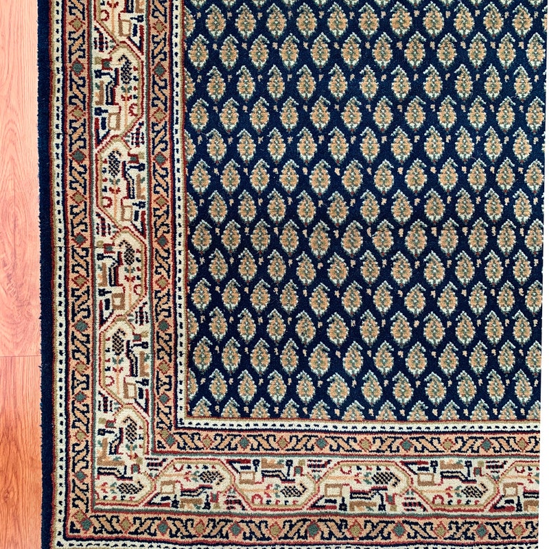 Blue Persian Rug - Etsy