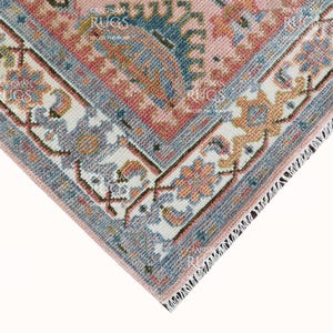 Pink Persian Style Rug 5x8, 6x9, 8x10, 9x12, 10x14 Ft Antique Style ...