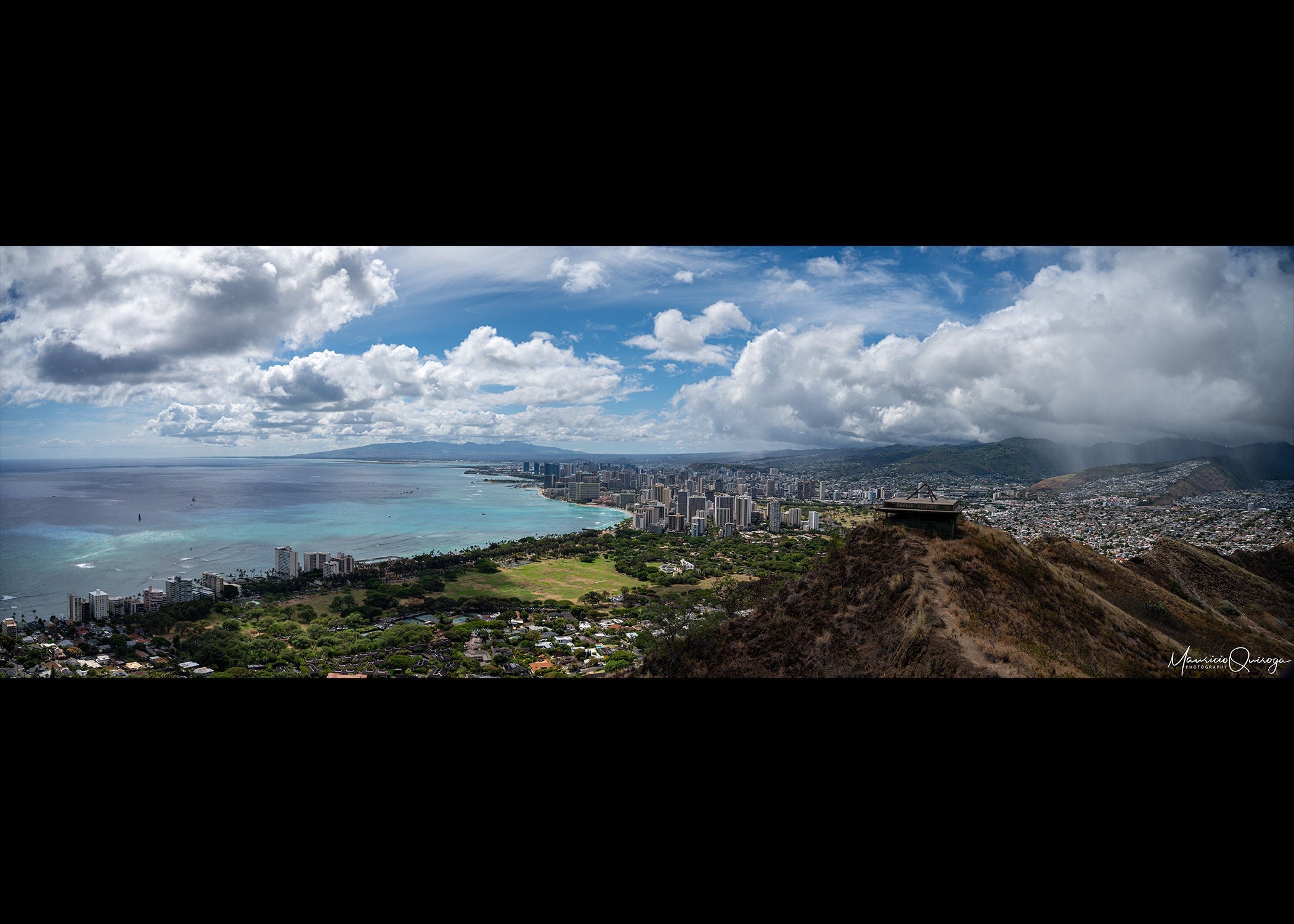 Honolulu Panoramic Photo - Etsy