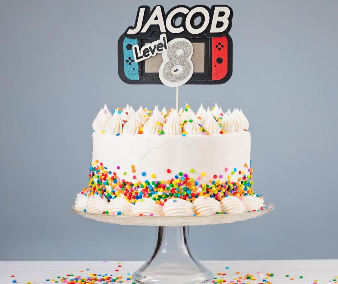 Nintendo Switch - Game Controller Cake Topper, Game Console Cake Topper ...
