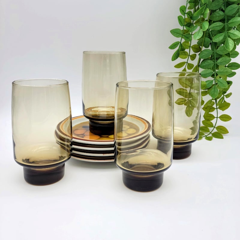 Libby Brown Tawny Glass - Etsy