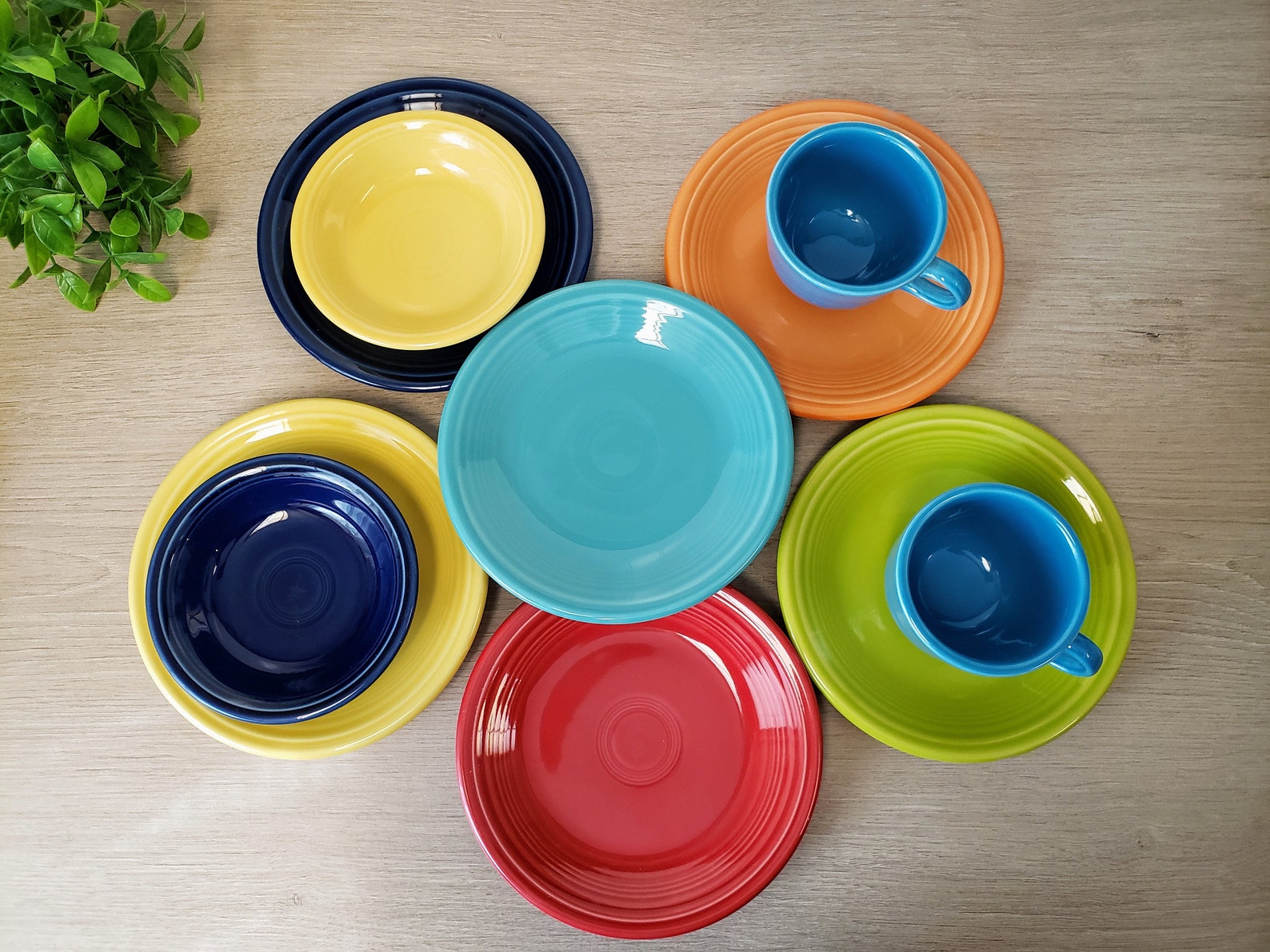 Fiestaware Cups / Salad Plates / Berry Bowls / CHOICE - Etsy