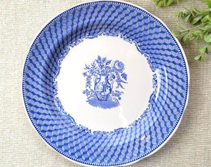 Spode Blue Room Collection Plate | Portland Vase Blue & White ...