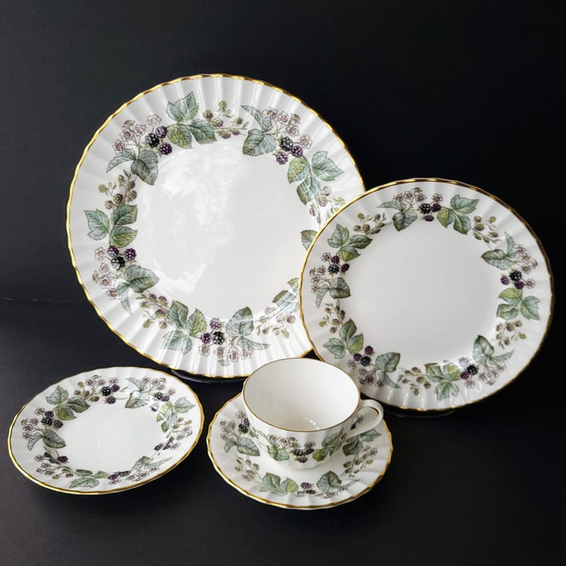 Vintage Gold Rimmed China - Etsy
