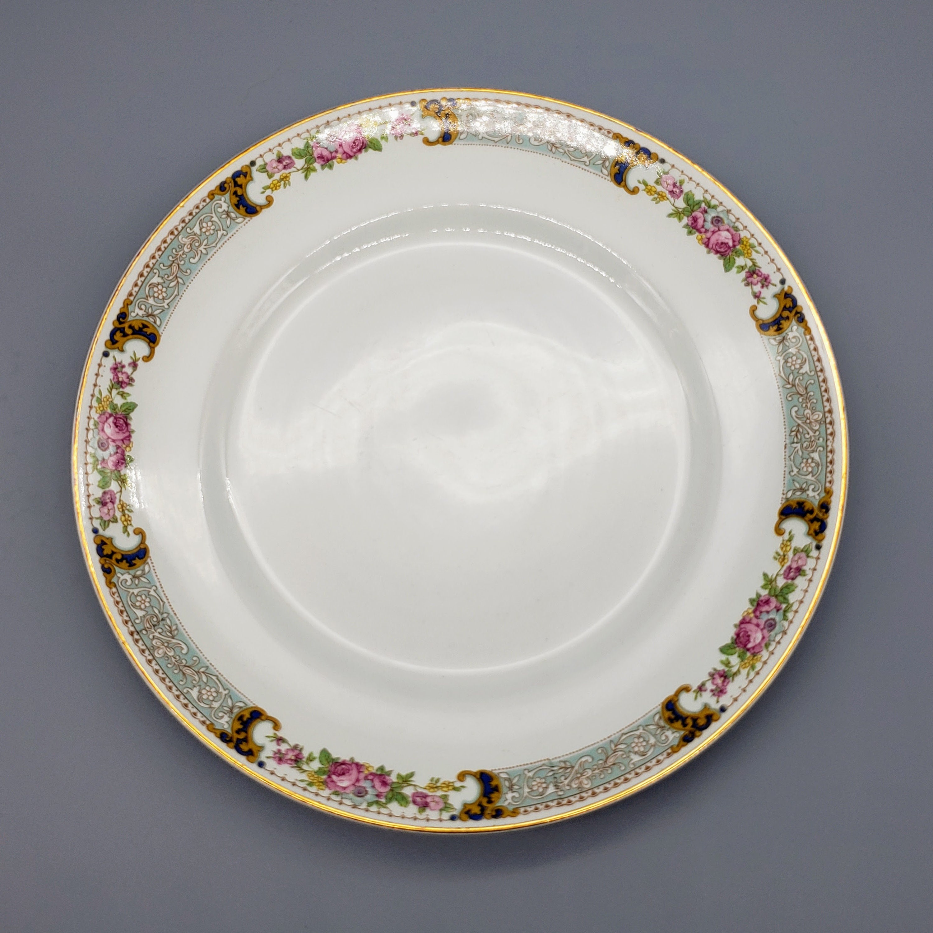 Antique Alfred Meakin Set of 2 Salad, Luncheon Plates, Errol Pattern ...