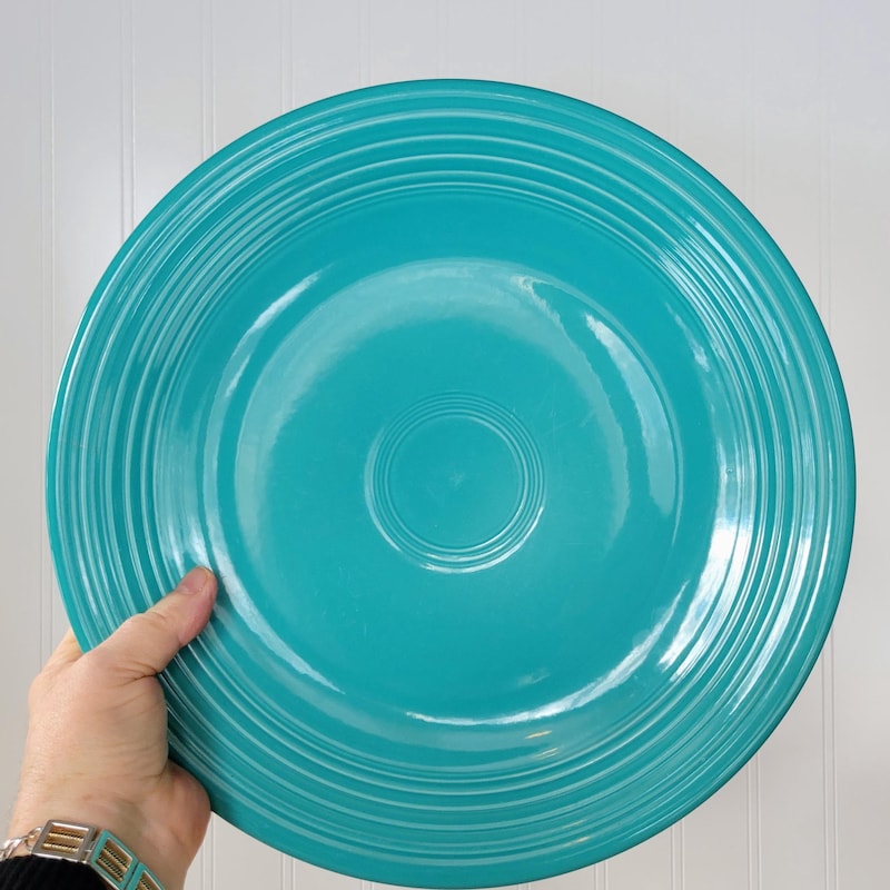 Turquoise Ceramic Plates - Etsy