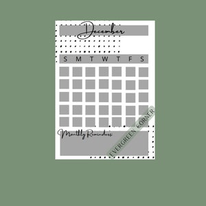 Printable Planner (reusable, Not Dated!) - Etsy