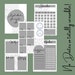 Printable Planner reusable, Not Dated - Etsy