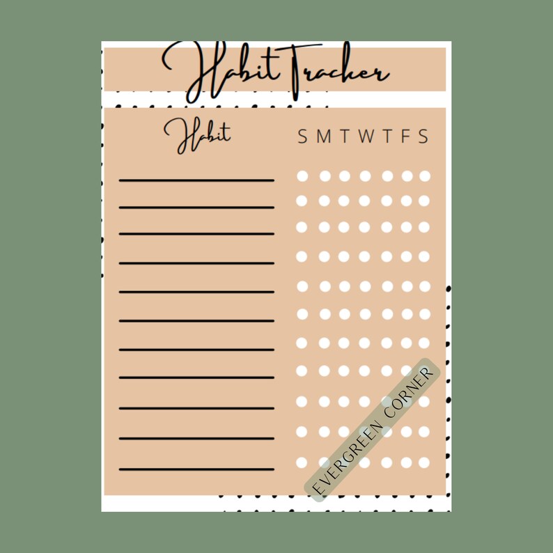 Printable Planner (reusable, Not Dated!) - Etsy