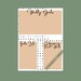 Printable Planner reusable Not Dated - Etsy