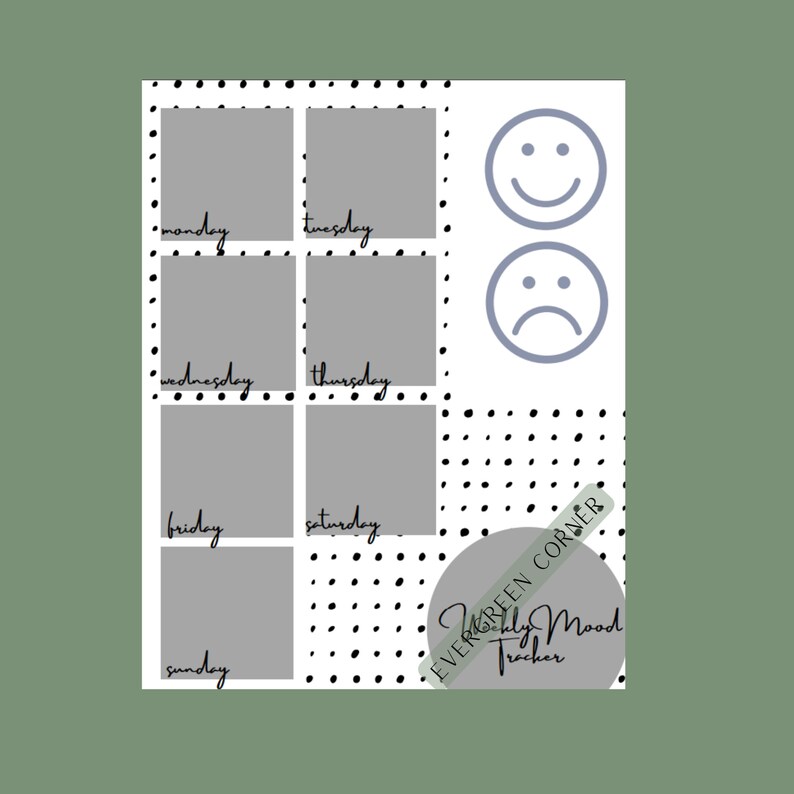 Printable Planner (reusable, Not Dated!) - Etsy