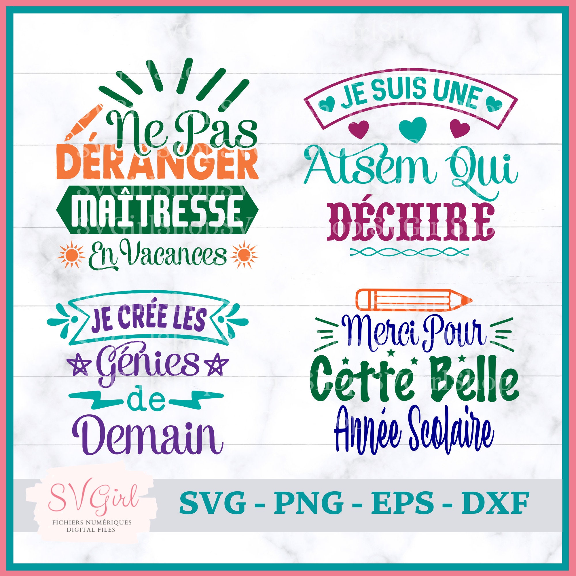 SVG Maîtresse, SVG ATSEM, Svg Professeur, Svg Maitresse Vacances, Svg ...