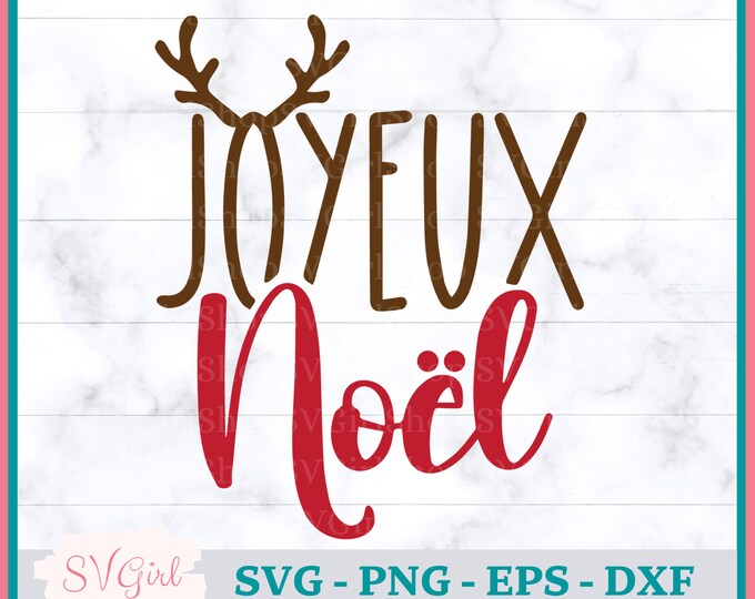 10 French Christmas Svg Bundle, Shirt Designs Svg Files for Shirts, SVG ...