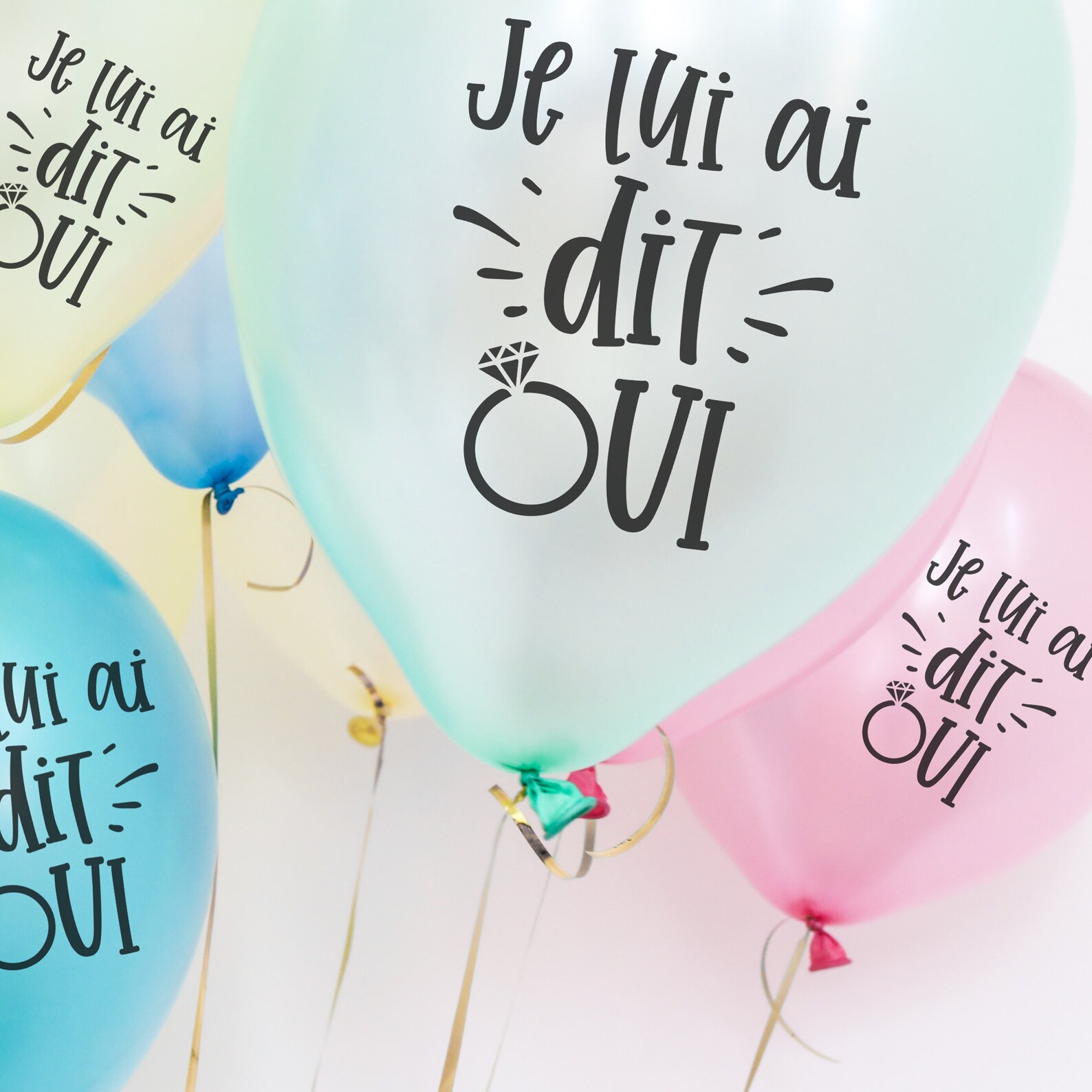 SVG Annonce Mariage, SVG Weddding Announcement, Svg Je Lui Ai Dit Oui ...