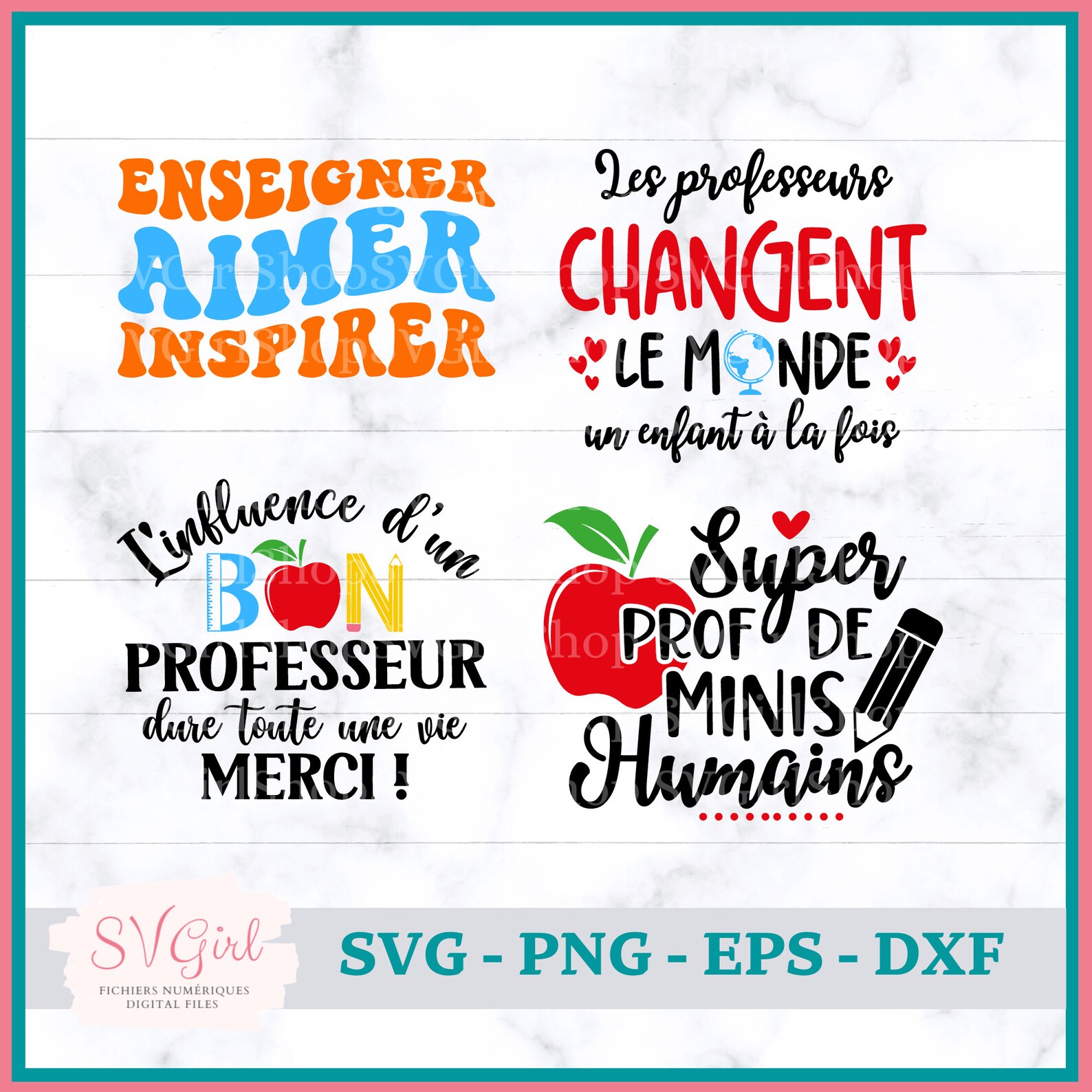 SVG Merci Professeur, SVG L'influence D'un Bon Professeur, Svg Thank ...