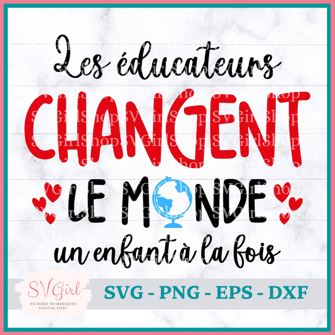 SVG Educateurs, SVG L'influence D'un Bon Professeur, Svg Thank You ...