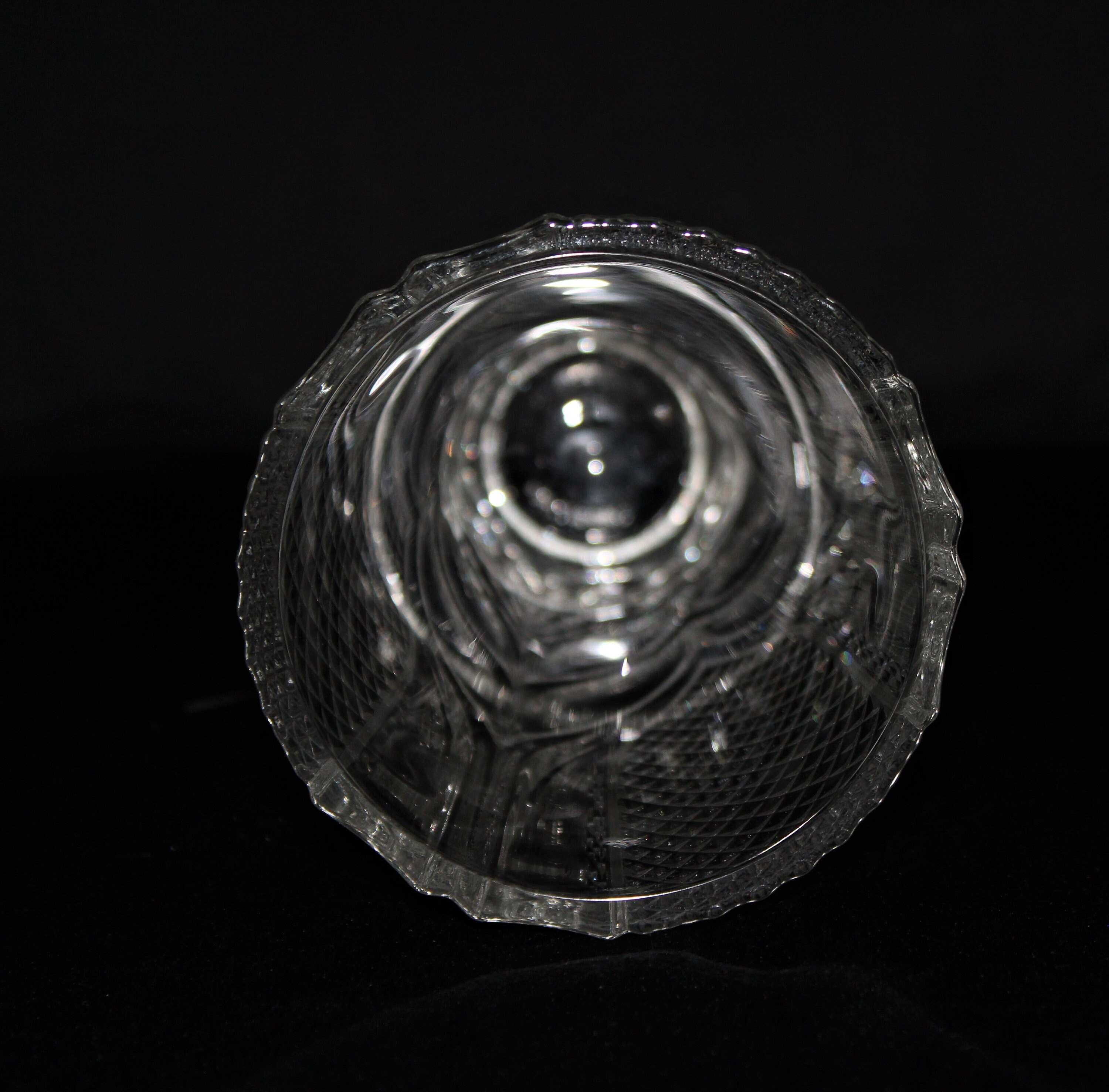 Arc France Glass Vase Vintage Textured Glass Vase - Etsy