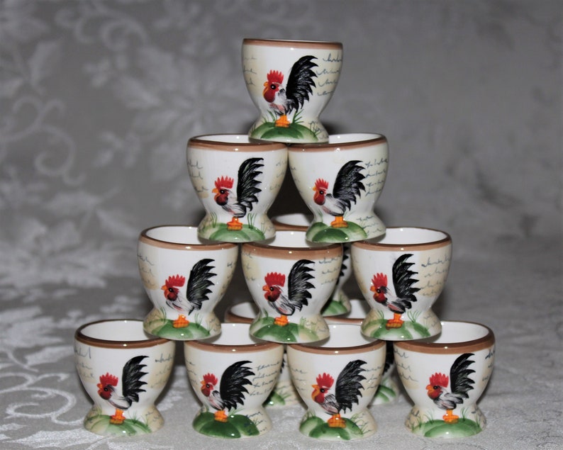 Vintage Rooster Serving Dishes | Rooster & Hen Pitchers | Platter ...