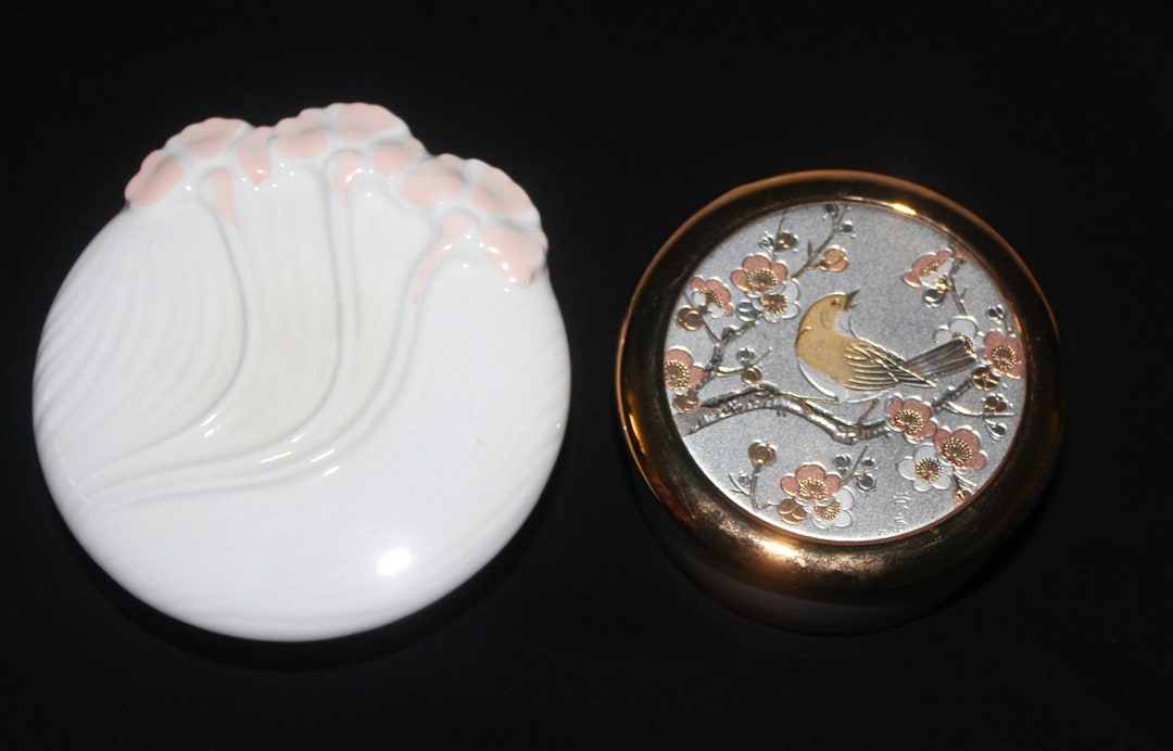 Chokin Trinket Box Pair of Trinket Boxes the Art of Chokin Japan - Etsy