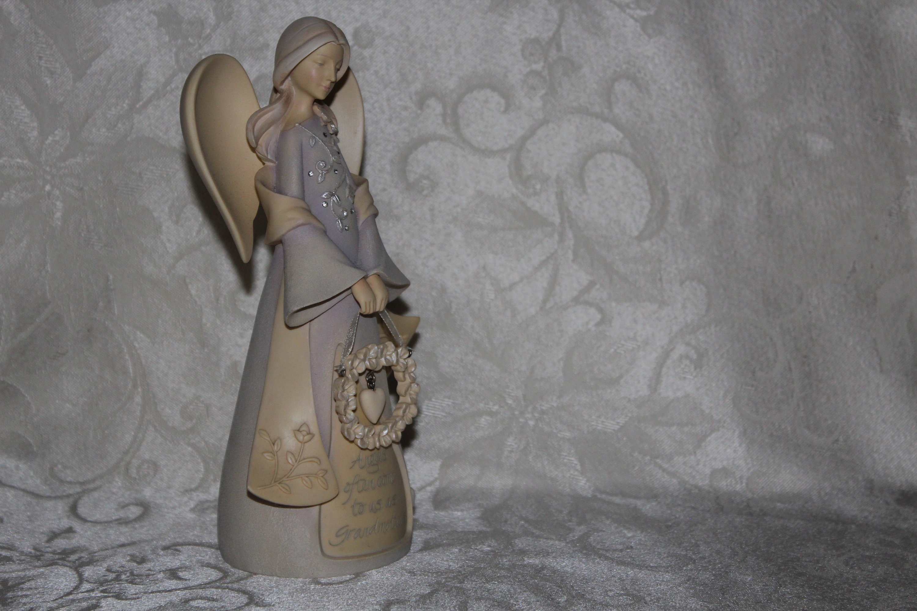 Grandmother Angel Figurine Foundations by Enesco Figurine - Etsy