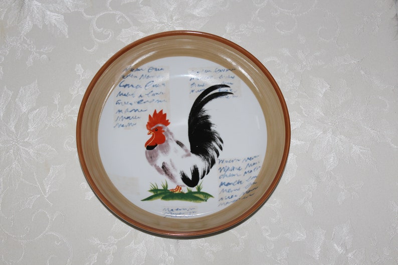 Vintage Rooster Serving Dishes | Rooster & Hen Pitchers | Platter ...