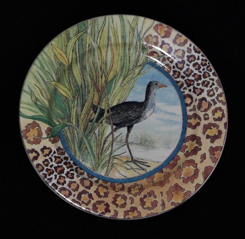 Set of 6 Vintage Gien France Canapé Plates French Porcelain - Etsy Canada