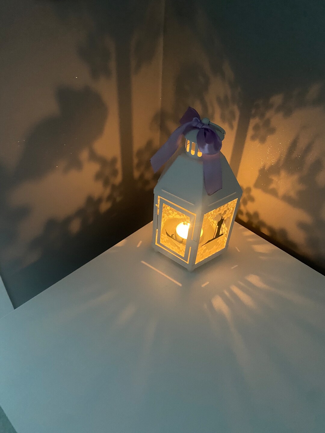 Disney Inspired Rapunzel Tangled Shadow Lantern - Etsy