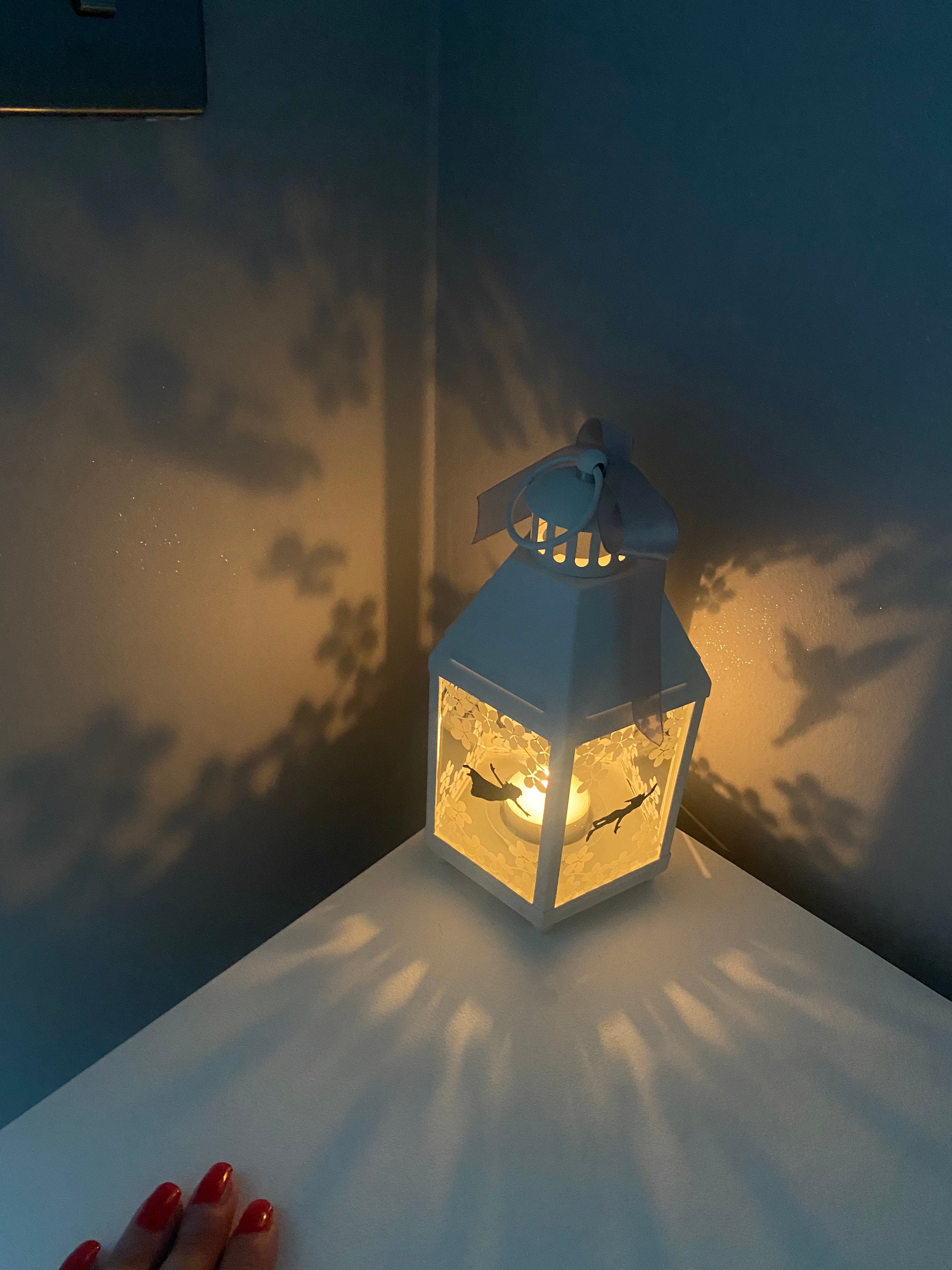 Disney Inspired Peter Pan Shadow Lantern - Etsy UK