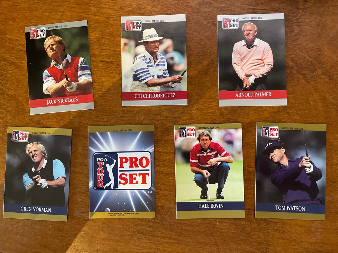 1990 PGA Pro Set 100 Player Cards - Etsy