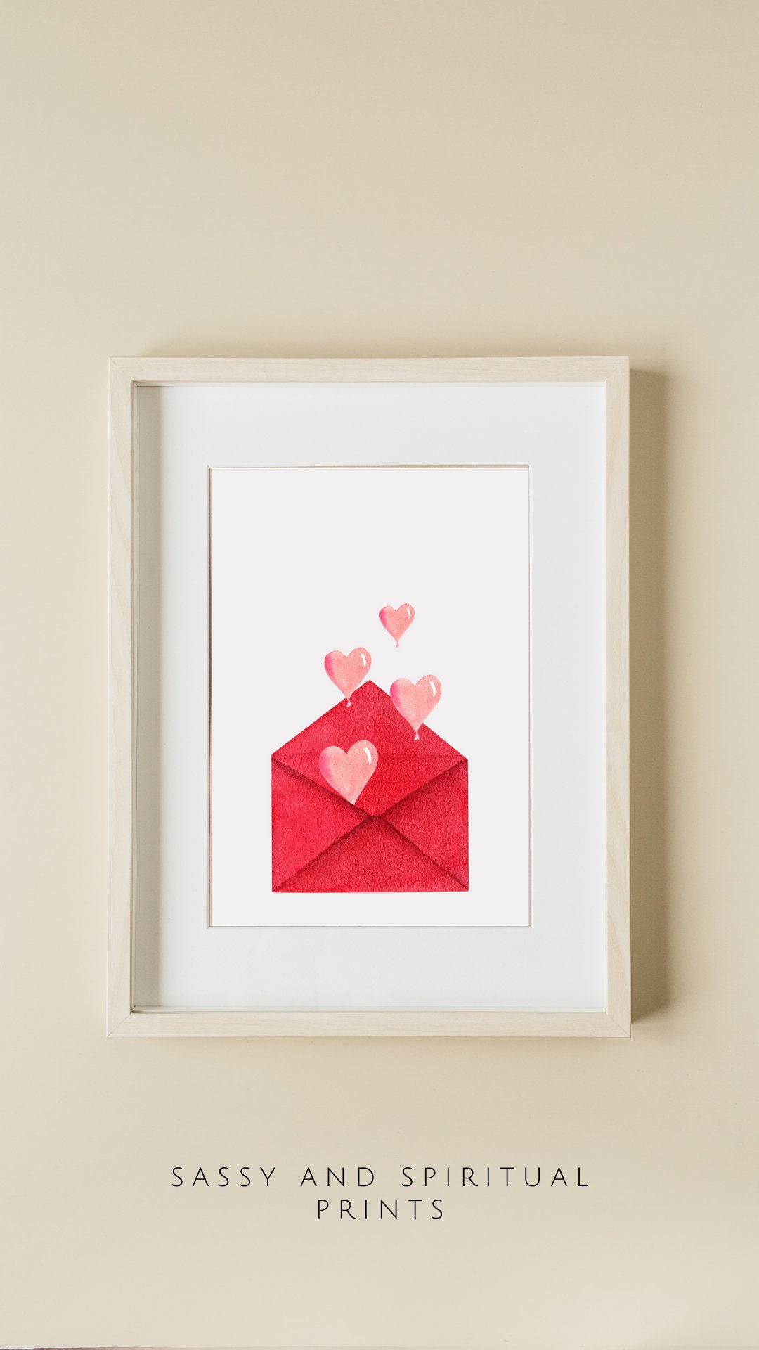 Valentines Letter Printable Art Valentines Day Decor Valentines Day ...