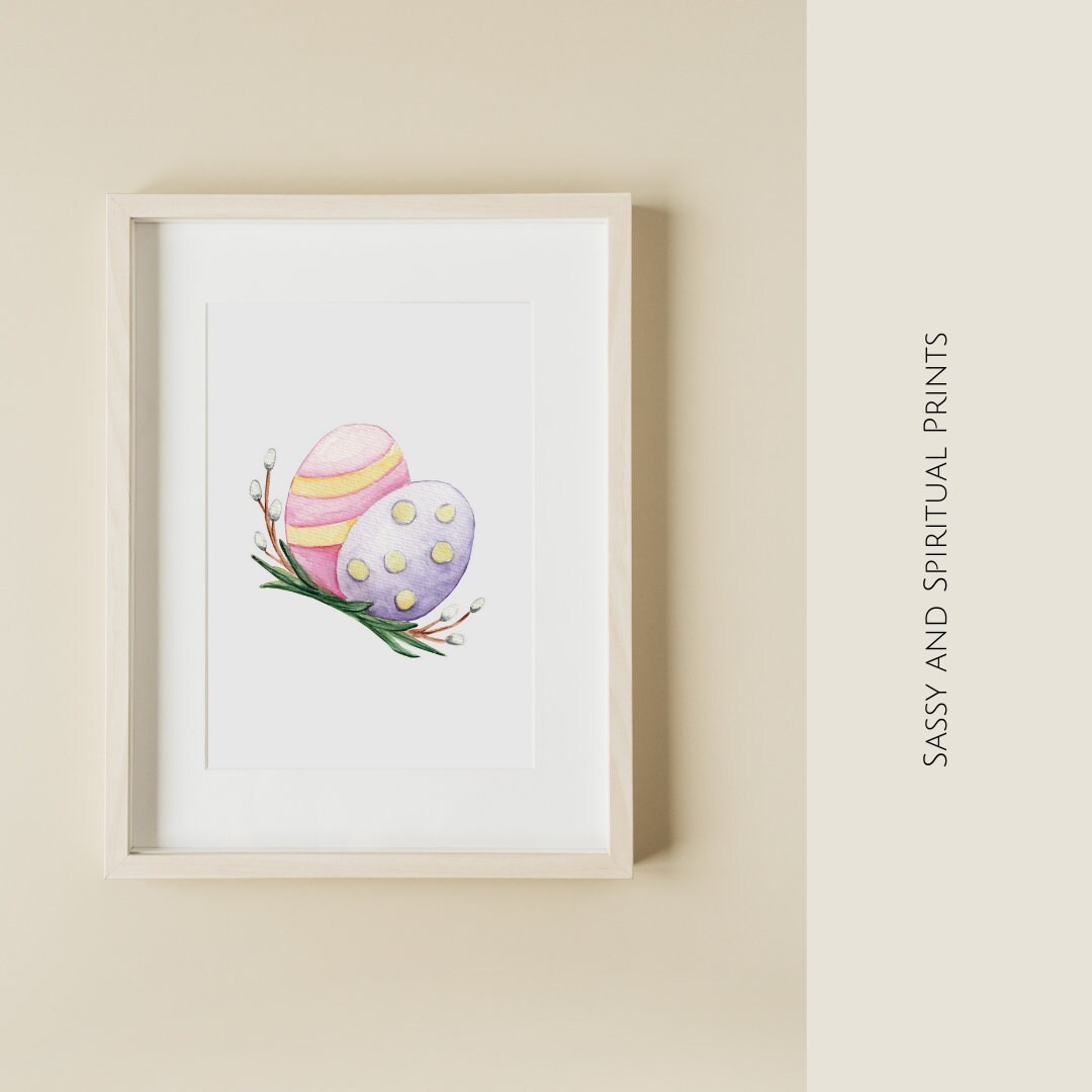 Easter Digital Art Printable Easter Art Digital Art Easter Wall Art ...