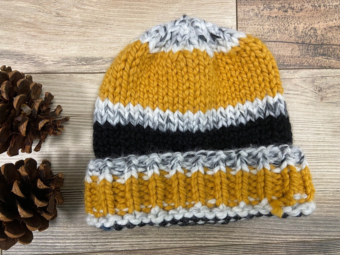 Purdue University Colors College Beanie - Etsy