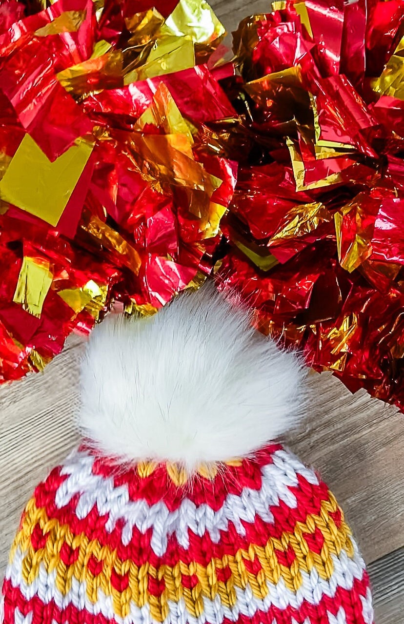 Kansas City Chiefs NFL Team Colors Beanie Gift Set Chiefs Toddler/baby ...