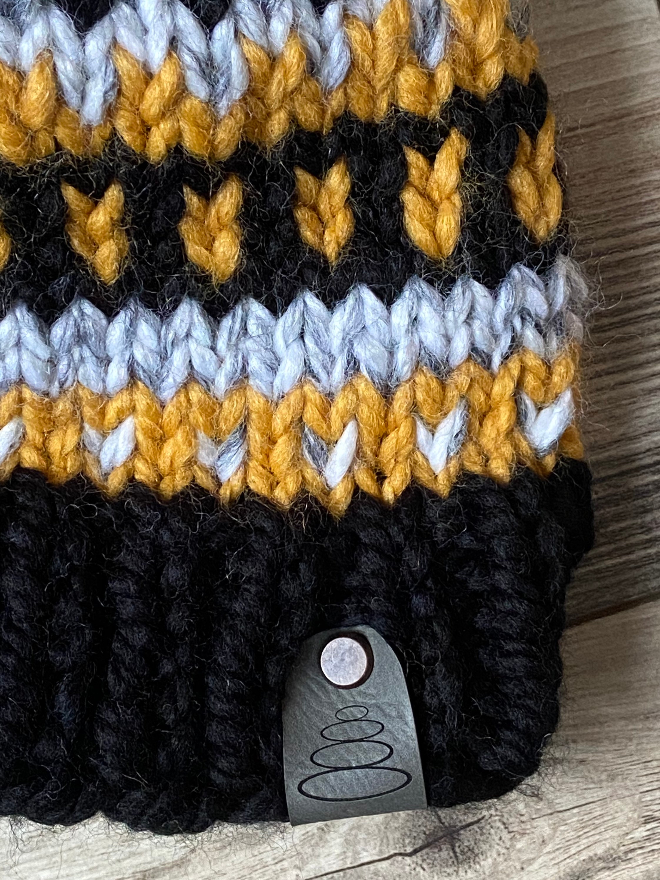 Purdue University Colors Fair Isle Hat - Etsy
