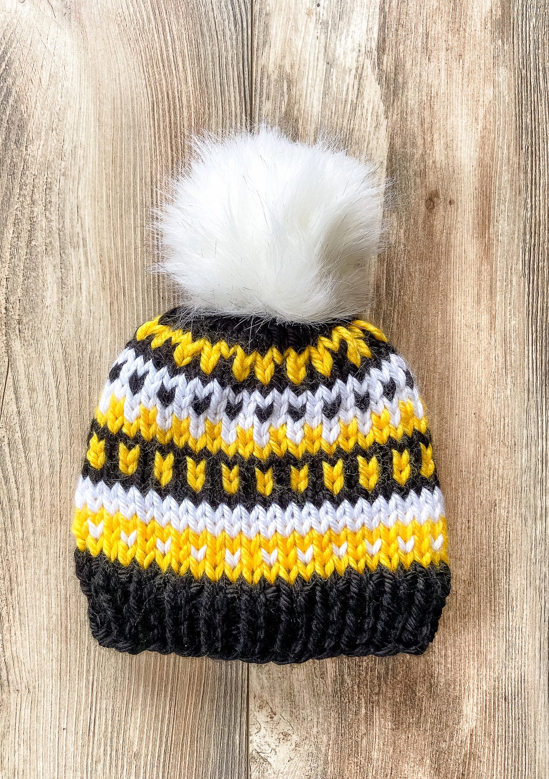 Pittsburgh Steelers NFL Team Colors Beanie - Etsy