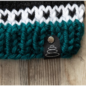 Philadelphia Eagles Team Colors Hat | Handmade Gift | Eagles NFL Team ...