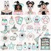 Pastel Halloween Clipart Bundle- Watercolor Halloween Clip Art, Cute ...
