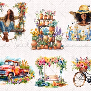Vivid Spring Clipart Png Bundle - 50 High Quality Pngs, Spring ...