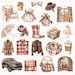 Watercolor Plaid Autumn Clipart Bundle - Cozy Fall Pngs, Digital ...